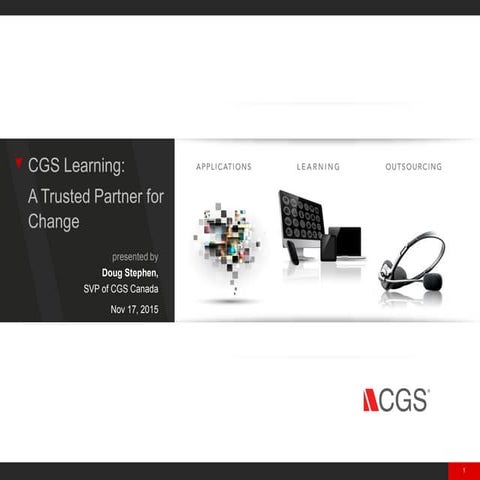 CGS Learning: A Trusted Partner for Change | PDF