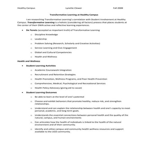 HBCU Wellness Project | PDF