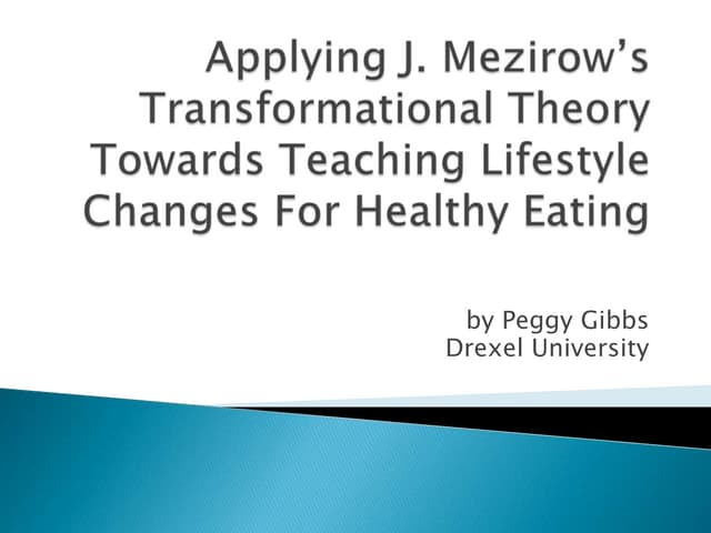 Transformative Education | PPTX