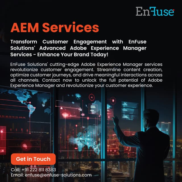 Transform Customer Engagement with EnFuse Solutions' Advanced Adobe Experience Manager Services ...