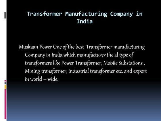 Top 5 Electrical Transformer in India 2023.pptx
