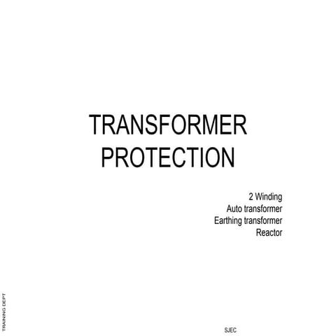TRANSFORMER PROTECTION.ppt