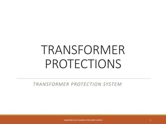 power transformer Temp Measurement indicators | PPTX