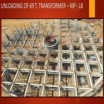 Transformer unloading | PPTX