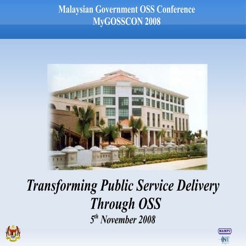 Transforming Public Service Delivery Through OSS | PDF