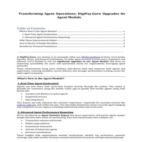 Transforming Agent Operations DigiPay.Guru Upgrades Its Agent Module.pdf