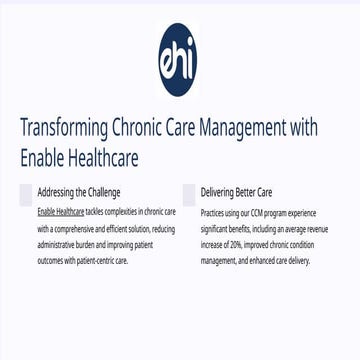 Transforming Chronic Care Management with Enable Healthcare.pptx