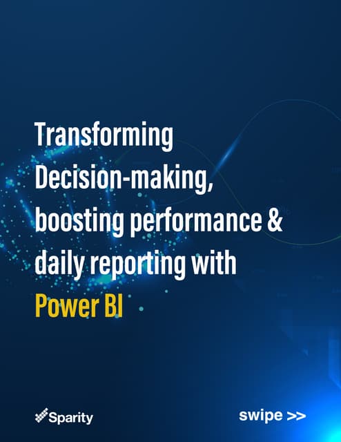 Transforming Decision Making Boosting Performance And Daily Reporting