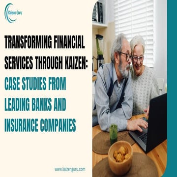 Transforming Financial Services Through Kaizen Case Studies from ...