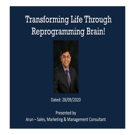 Transforming Life through Reprogramming Brain! | PDF