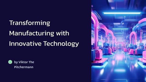 Mining Company Pitch Deck Template by viktor the pitchermann | PPT