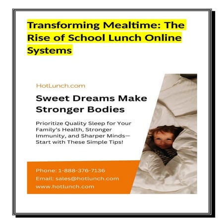 Transforming Mealtime - The Rise of School Lunch Online Systems.pptx