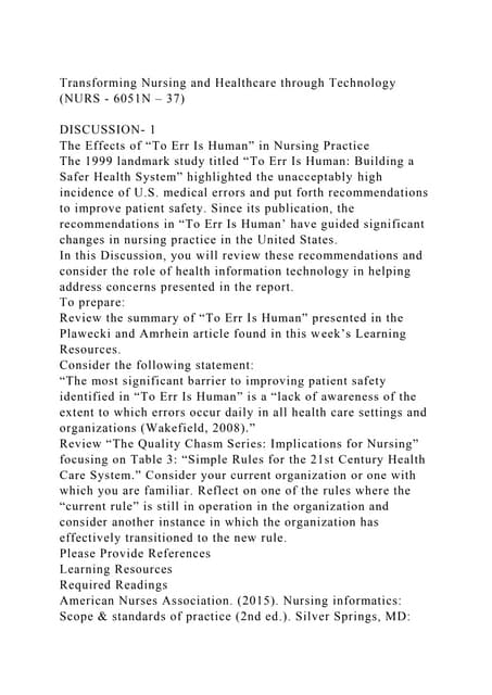 A Nurse’s Role in the Systems Development Life CycleWhile the proc.docx ...