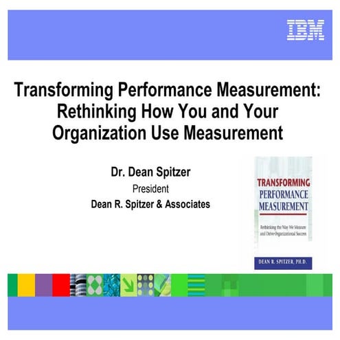 Transforming Performance Measurement | PDF