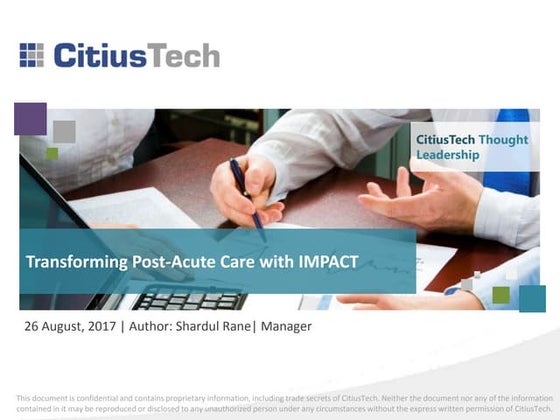 Leveraging Analytics to Identify High Risk Patients | PPT