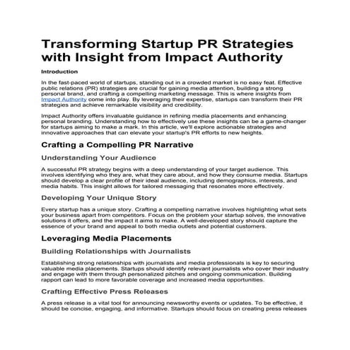 Transforming Startup PR Strategies with Insight from Impact Authority.docx