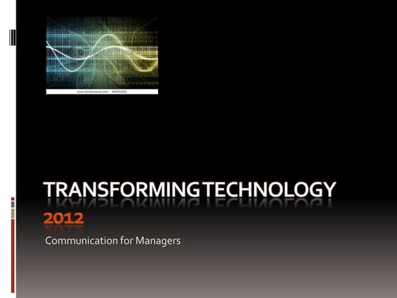 Technology and its impact on Society | PPTX | Internet | Computing