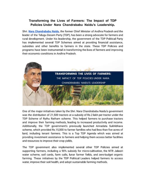 Development of FOOD PARKS by Nara Chandrababu Naidu..pdf