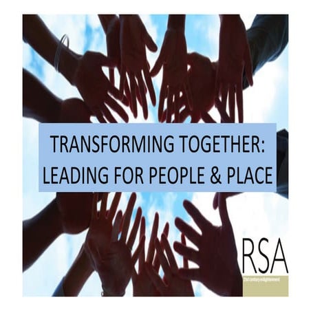 Transforming Together: Leading for People and Place | PDF