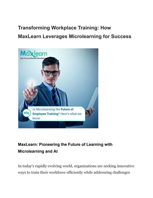 How MaxLearn Transforms Microlearning with an Innovative Approach.pdf