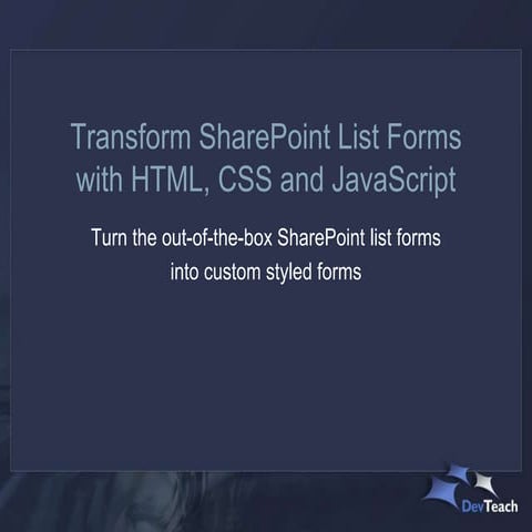 Chris O'Brien - Customizing the SharePoint/Office 365 UI with JavaScr…