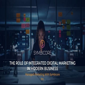 Transform Your Business with Integrated Digital Marketing Management | PPTX