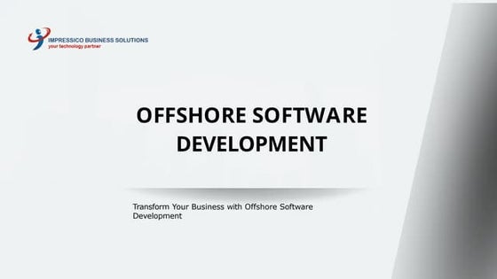The Complete 7-Step Offshore Software Development Process | PDF