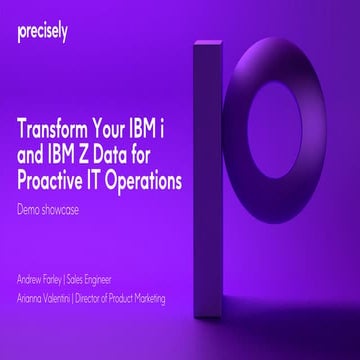 Transform your IBM i and IBM Z data for proactive IT Operations.pdf