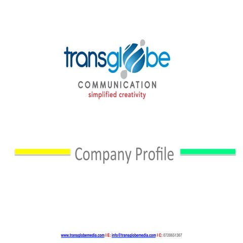 Transglobe Company | PPT