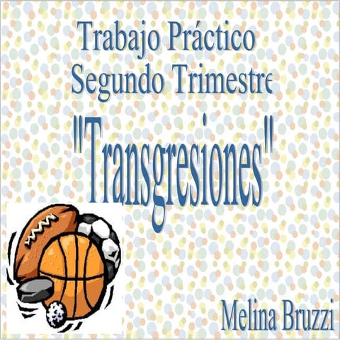 Transgresiones | PPT