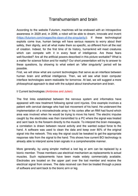 brain computing interference............. | PPT