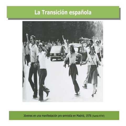 La transición española. | PDF