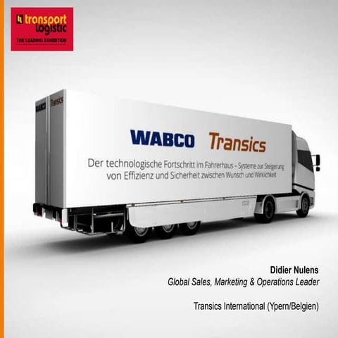 Transics | Fahrzeugeffizienz und Umweltschutz - Telematik auf der ...