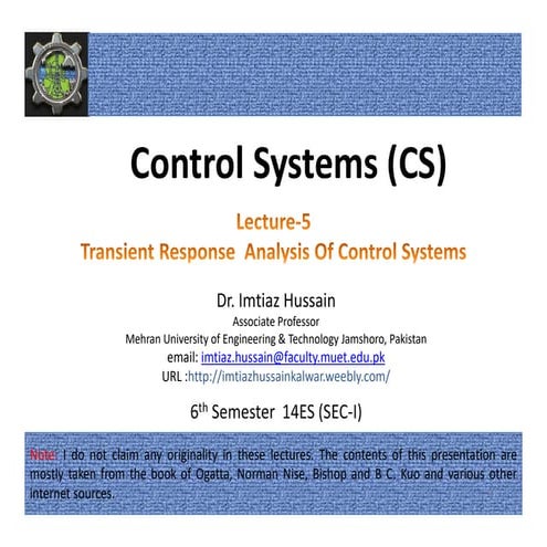 Transient Response of ain control systems.pdf