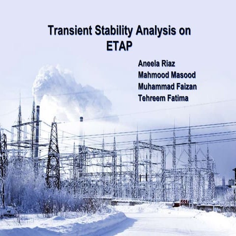 Transient Stability Analysis for elect.pptx