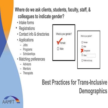 Trans inclusivity | PPTX