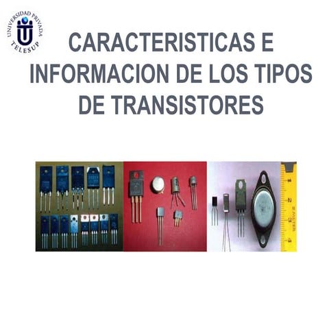 Trabajo de transistores | PPTX