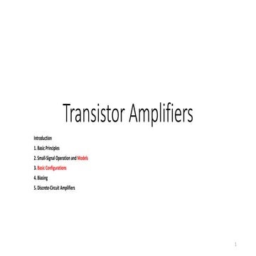 MOSFET Small signal model | PPT