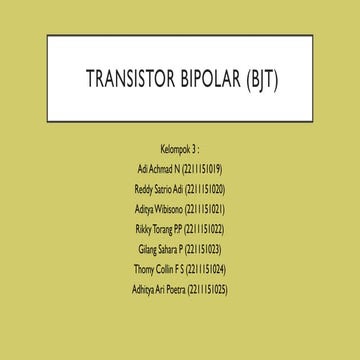 TRANSISTOR BIPOLAR (BJT)power point.pptx