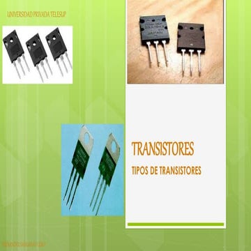 Transistores | PPTX