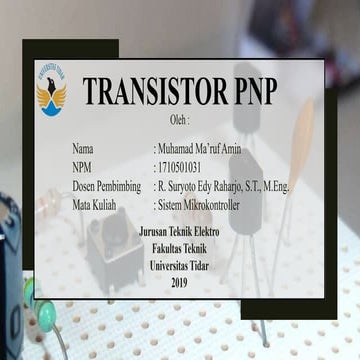 Transistor pnp | PPT