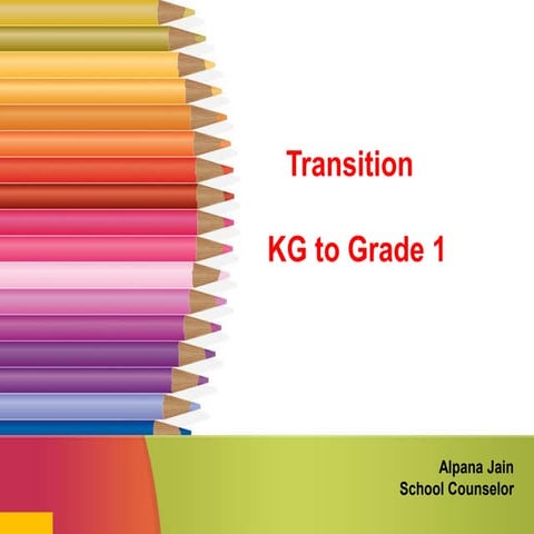 Transition Tips - kindergarten to Grade 1 | PDF