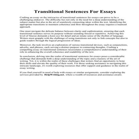 Transitional Sentences For Essays.pdf