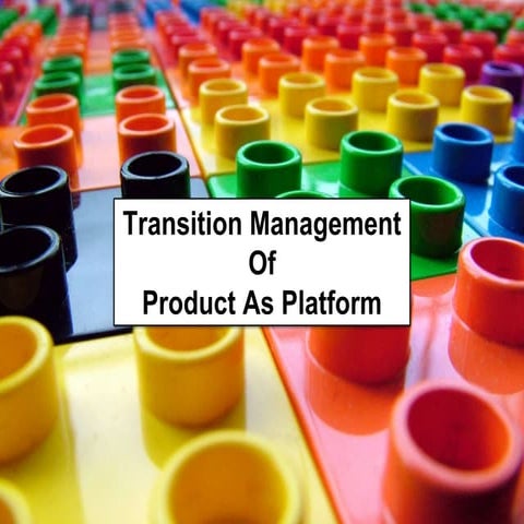 Transition Management of Product as Platform | PPT