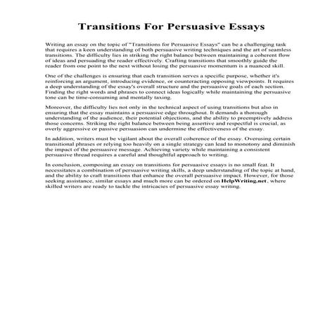 Good Transition Words For An Essay.pdf