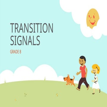 TRANSITION SIGNALS.pptxdddddddddddddddddddddddddddddd | PPTX ...