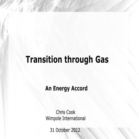 Transition through gas oil & gas transportation | PPT