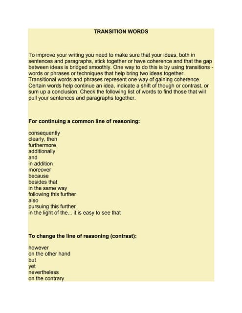 Transitional devices | PPTX