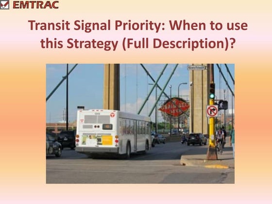 4 Major Active Traffic Signal Priority Systems.pptx