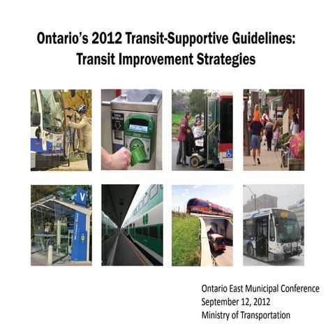 Transit supportive guidelines transit | PDF